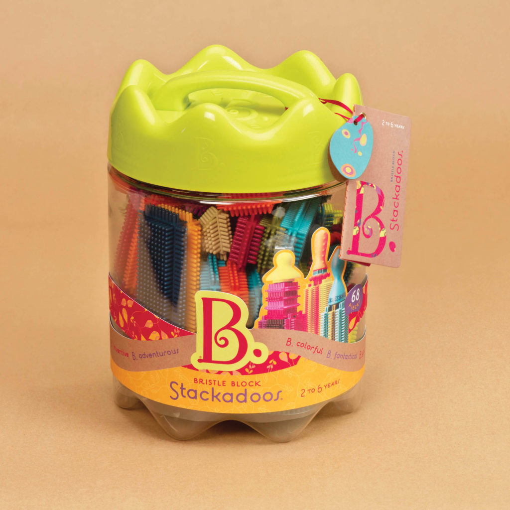 Jeu d'assemblage - Bristle Block Stackadoos - Pirouette Cacahouète Lyon ...